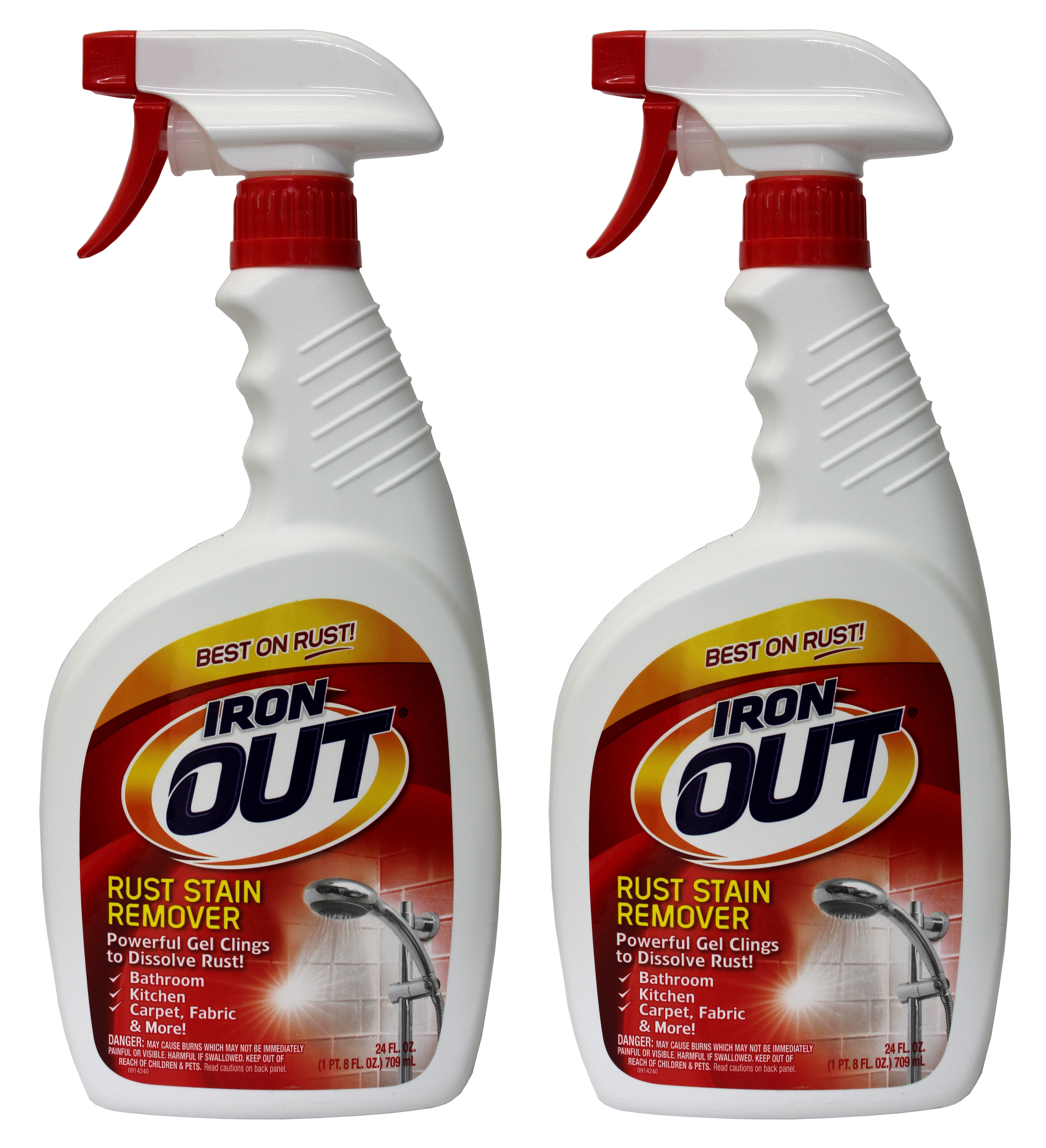 Iron OUT Rust Stain Remover Spray, 24 fl oz (2 Pack) - Walmart.com
