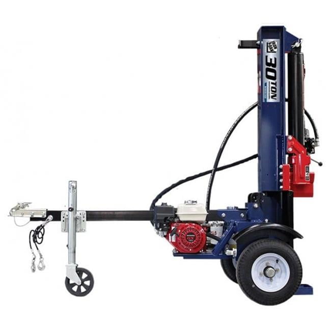Iron & Oak BHVH3018GXT 30-Ton Torsion Axle Log Splitter for Honda GX270 ...