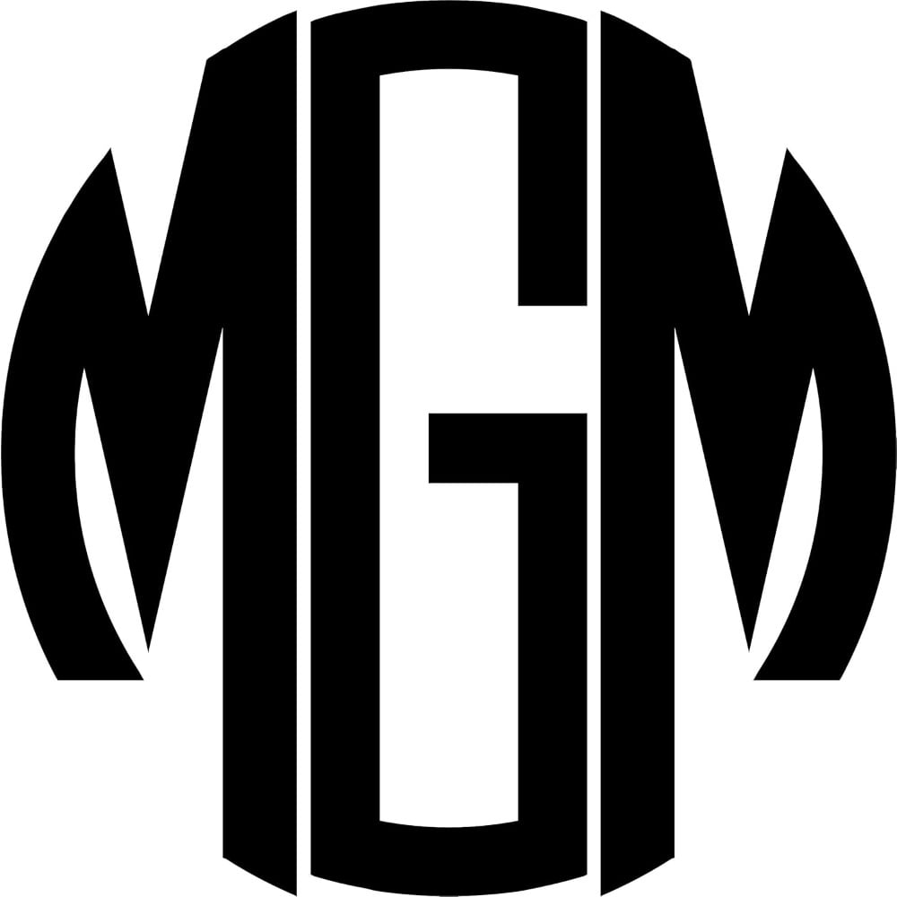 Iron On Monogram Letters 2", 3", 4" and 5" inches Tall and Wide ...