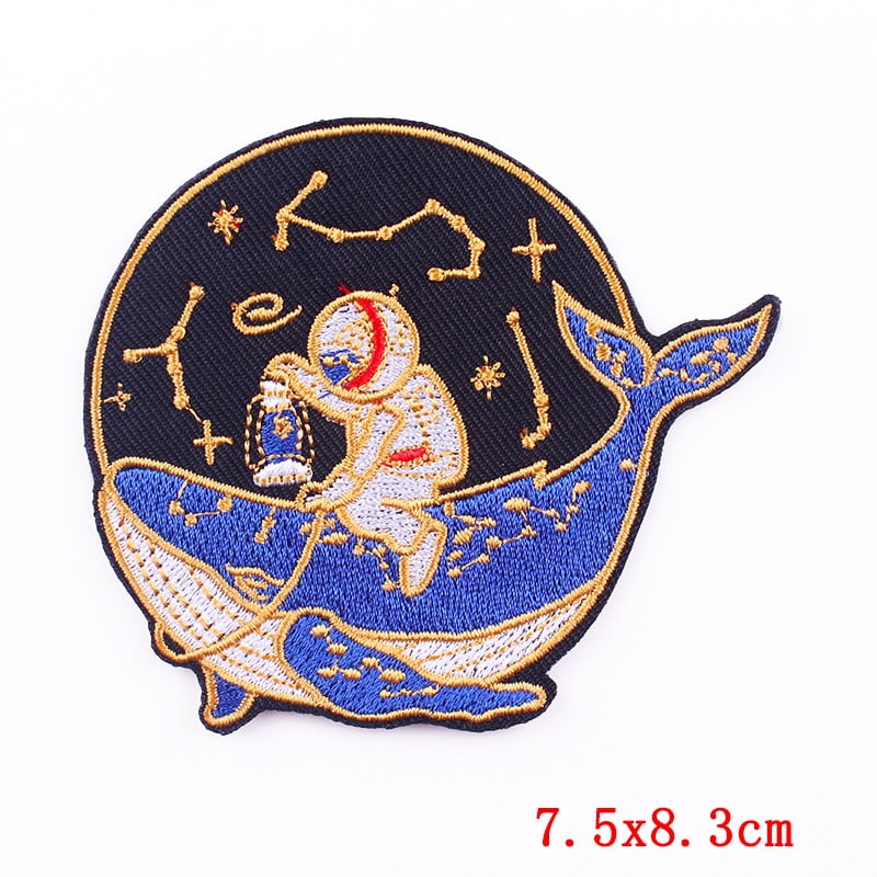 Iron On Patches DIY Outdoor Travel Embroidered Patches For Clothing ...