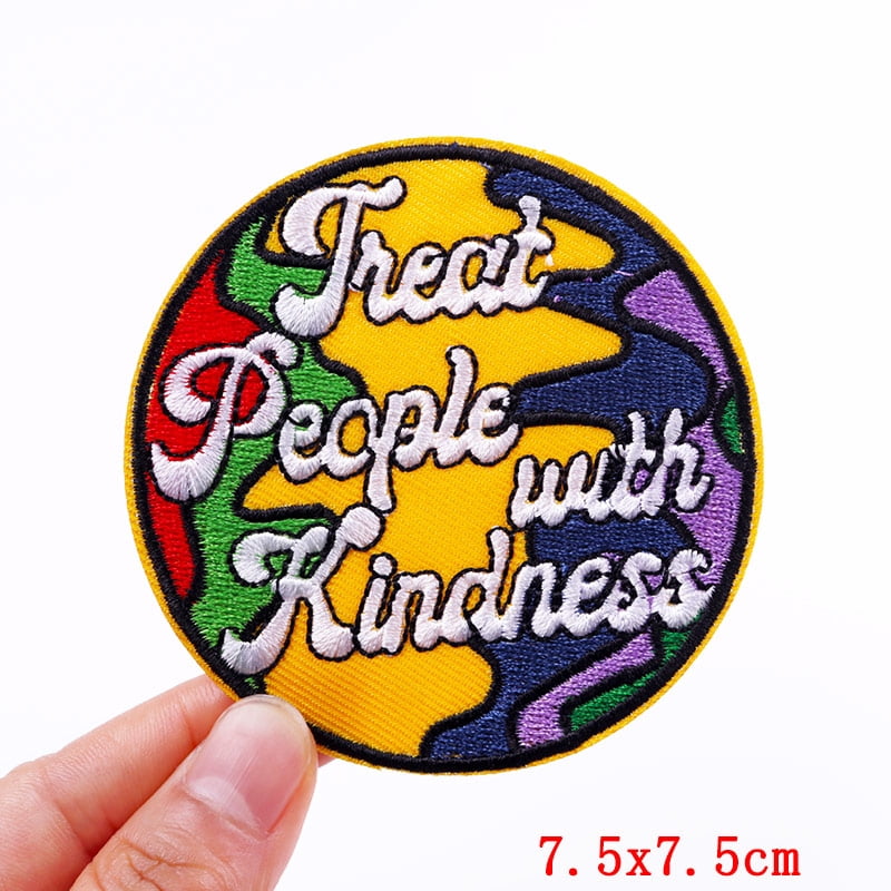 Iron On Patches DIY Outdoor Travel Embroidered Patches For Clothing ...