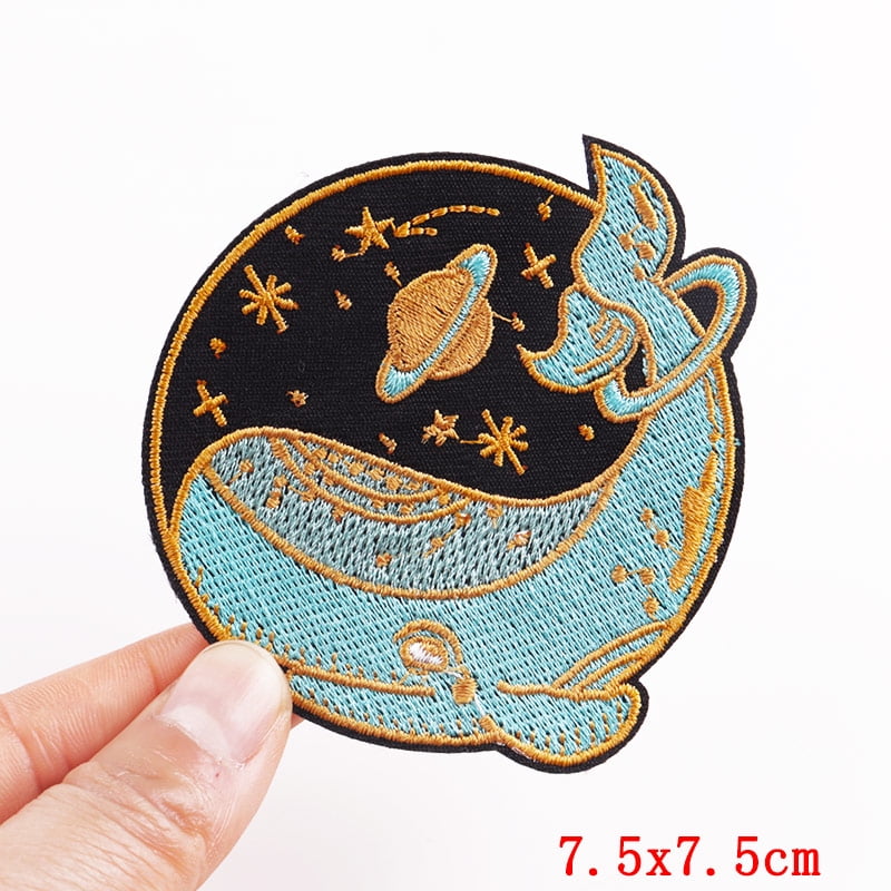 Iron On Patches DIY Outdoor Travel Embroidered Patches For Clothing ...