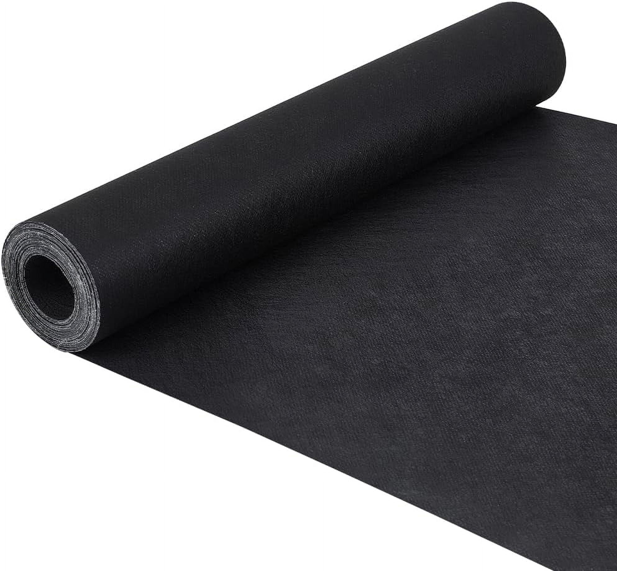 Iron-On Polyester Interfacing Fabric Black Sided Interfacing Sewing ...