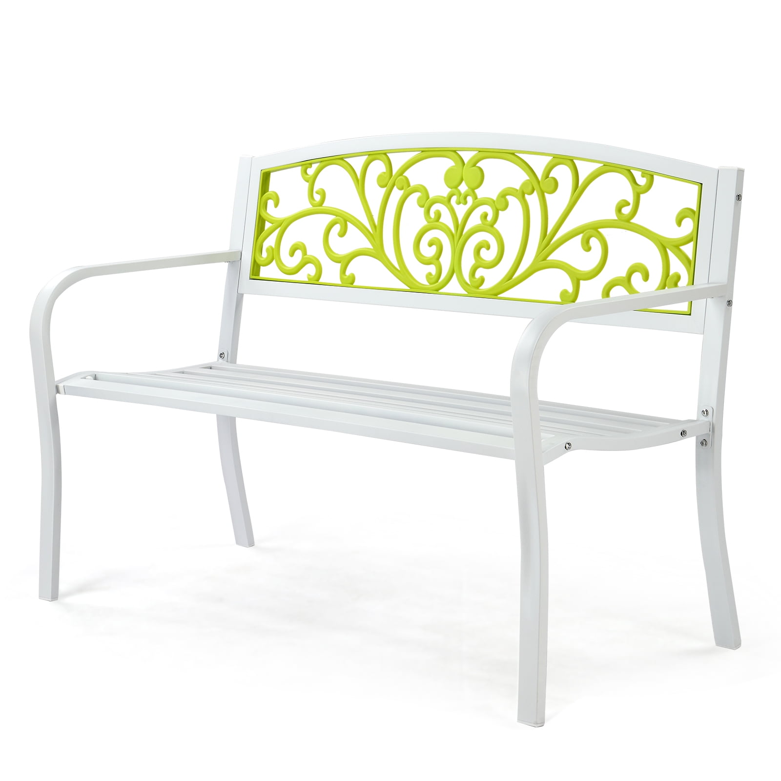 Iron Outdoor Courtyard Bench – Durable and Stylish Park Leisure Bench ...