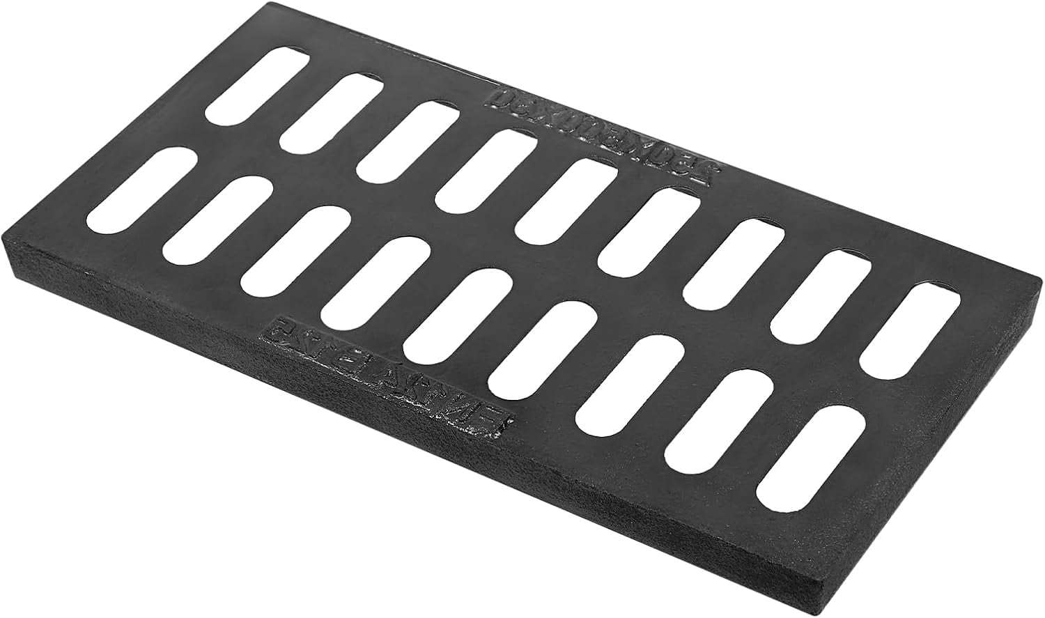 Iron Outdoor Drain Cover 19.7"x9.8" Metal Drain Grate Modern Sewer ...