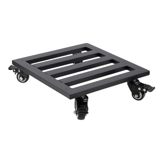 Iron Plant Dolly Planter Cart Pot Caddy Square Metal with Caster Wheels ...