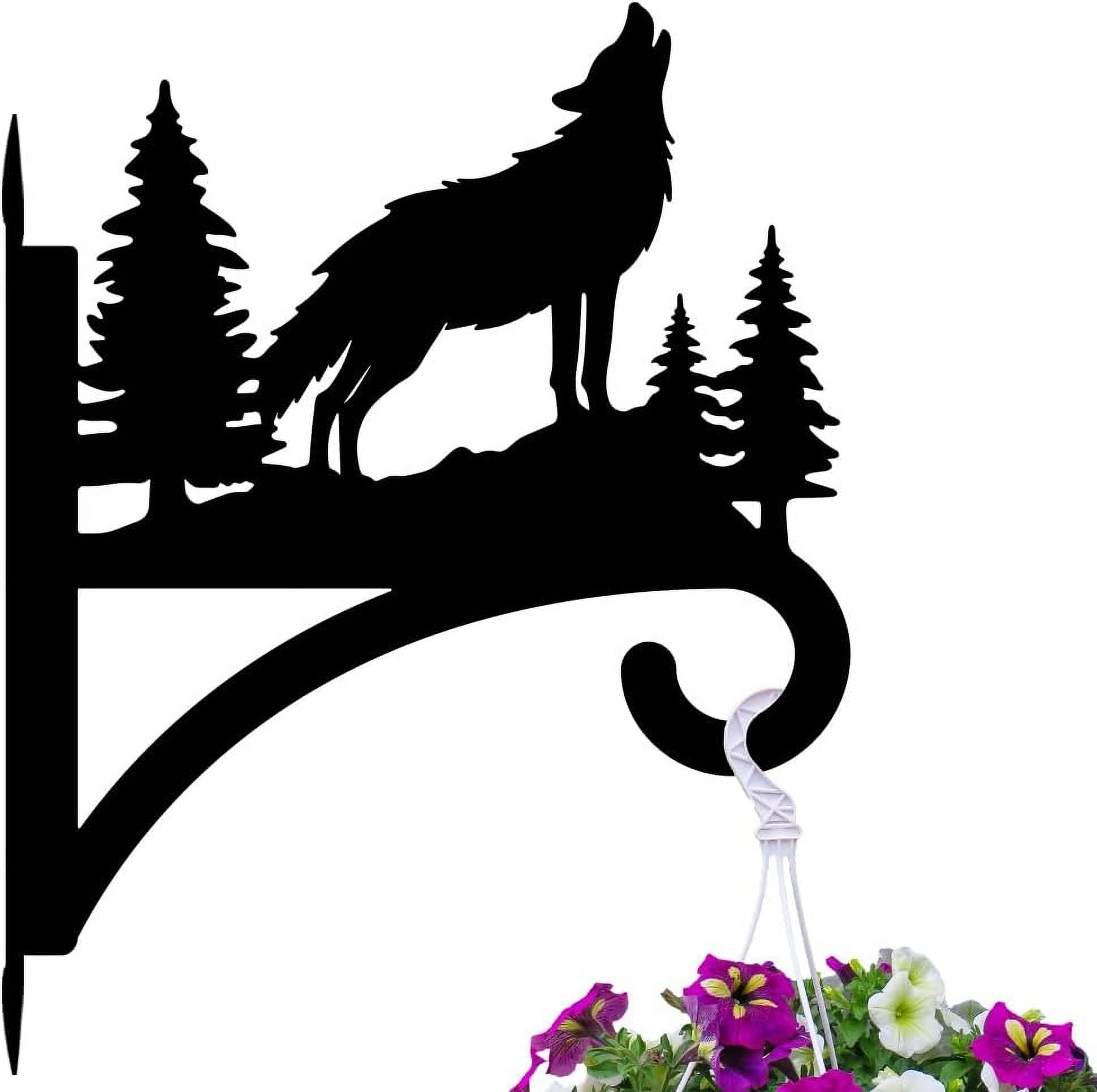 Iron Plant Hangers Hooks for Outdoor Indoor Hanging Plant Flower Fern ...