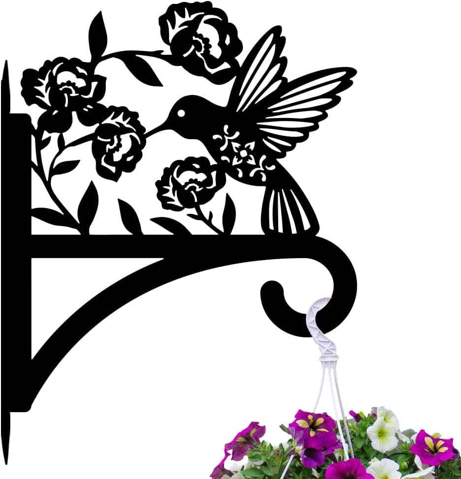 Iron Plant Hangers Hooks for Outdoor Indoor Hanging Plants Fern Pots ...