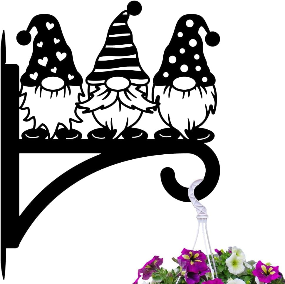 Iron Plant Hangers Hooks for Outdoor Indoor Hanging Plants Flower Fern ...