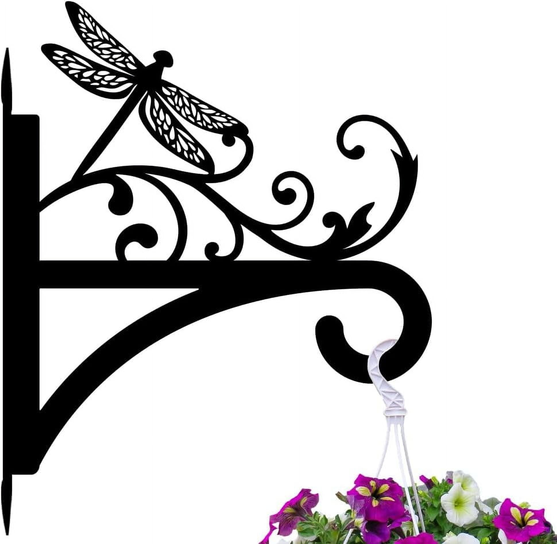 Iron Plant Hangers Hooks for Outdoor Indoor Hanging Plants Flower Fern ...