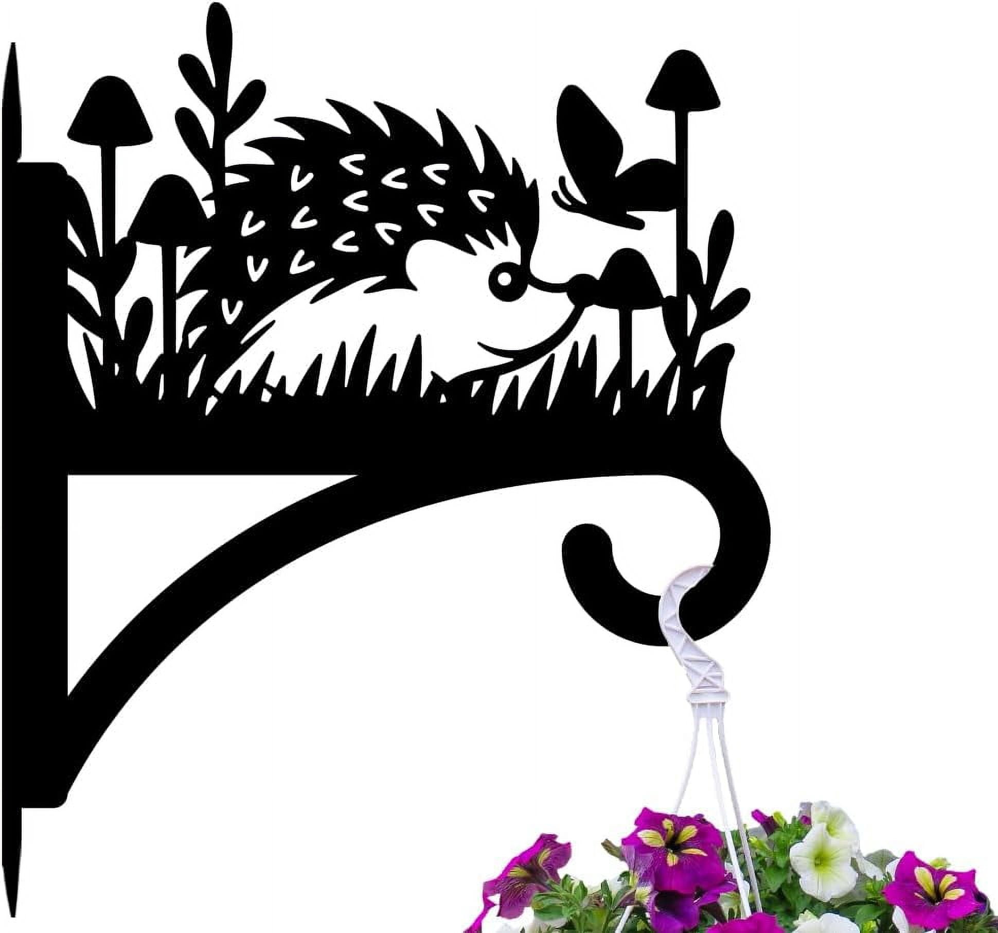 Iron Plant Hangers Hooks for Outdoor Indoor Hanging Plants Flower Fern ...