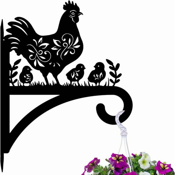 Iron Plant Hangers Hooks for Outdoor Indoor Hanging Plants Flower Fern ...