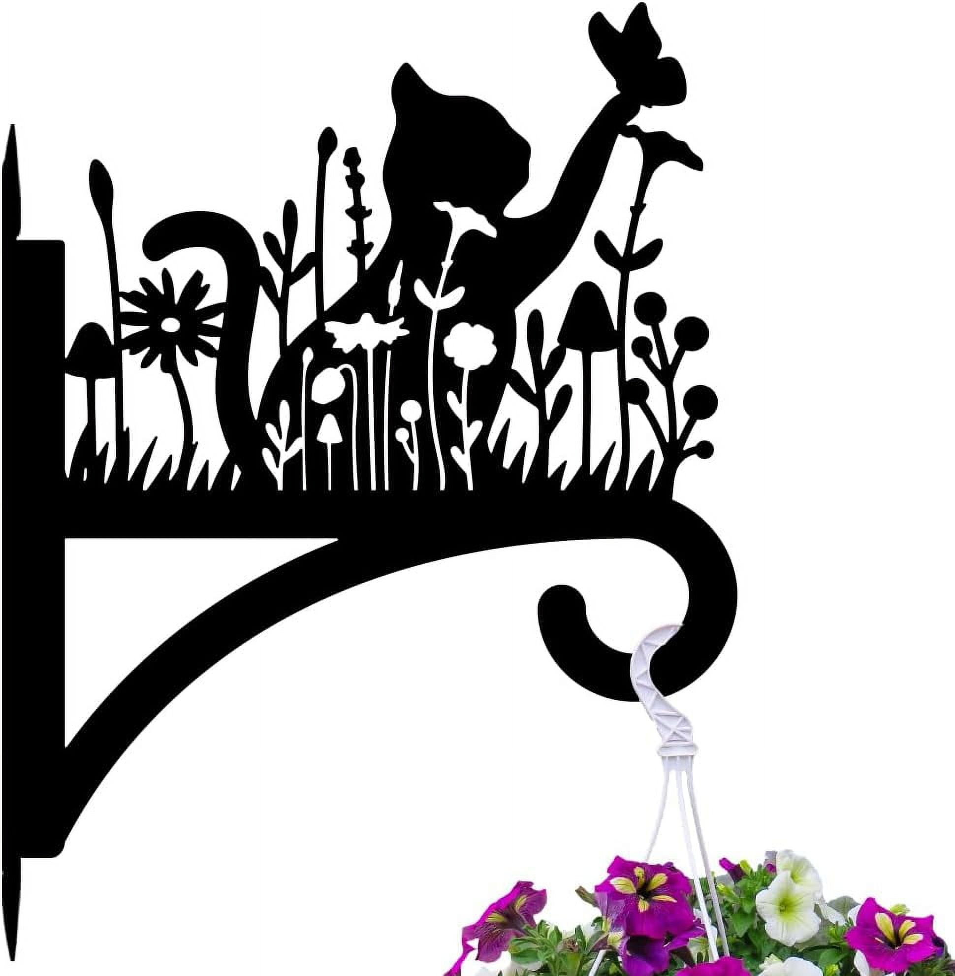 Iron Plant Hangers Hooks for Outdoor Indoor Hanging Plants Flower Fern ...