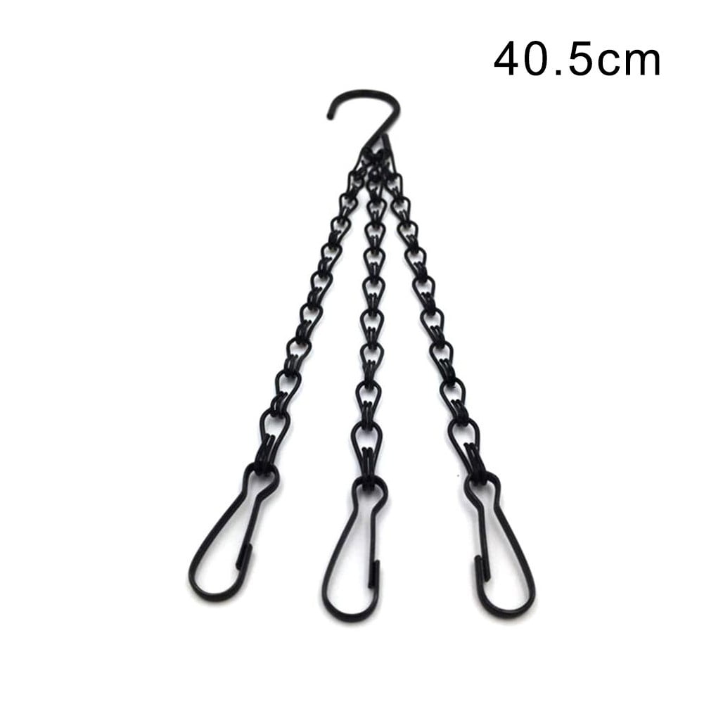Iron Plant Hanging Chains With S-Shaped Hook For Flower Pots Baskets ...