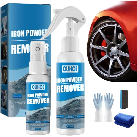 Iron Powder Remover Spray - 2026 Upgraded Multi-Functional Quick-Acting ...