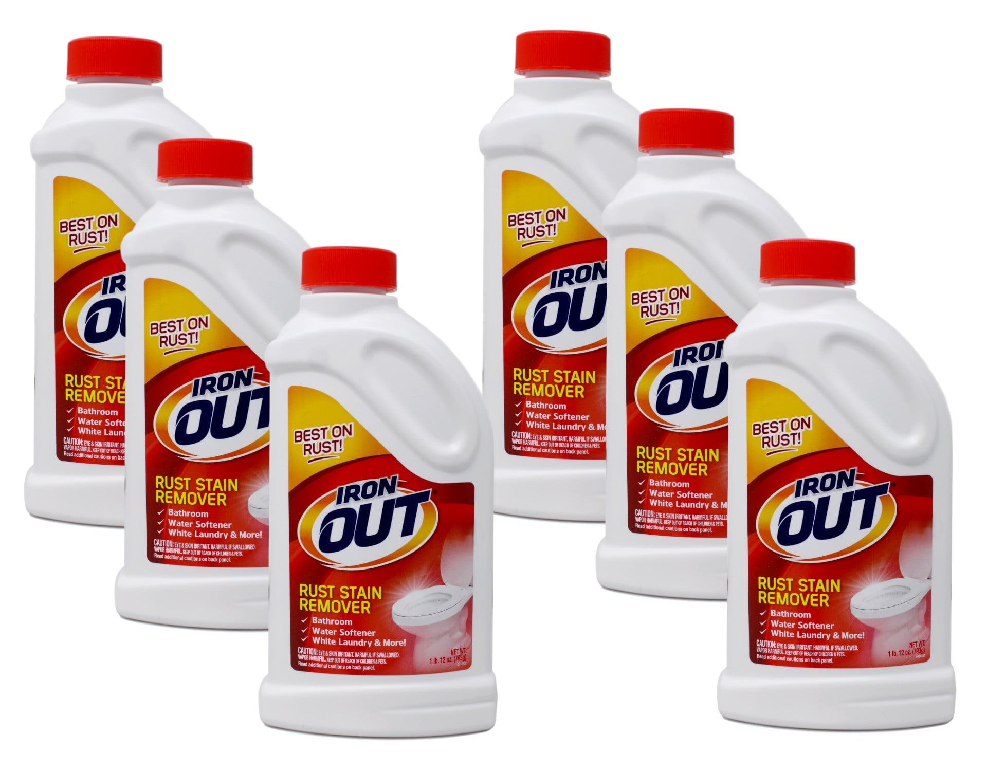 Iron OUT Powder Rust Stain Remover, Remove and Prevent Rust Stains in ...