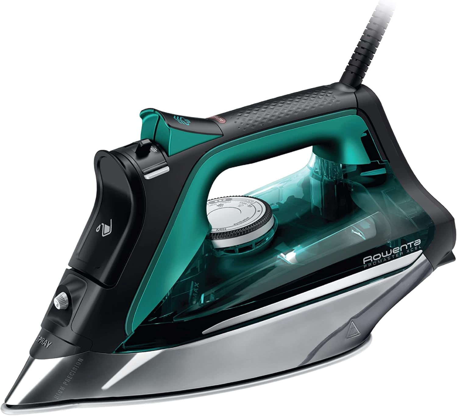 Iron, Pro Master Stainless Steel Soleplate Steam Iron for Clothes, 210 ...
