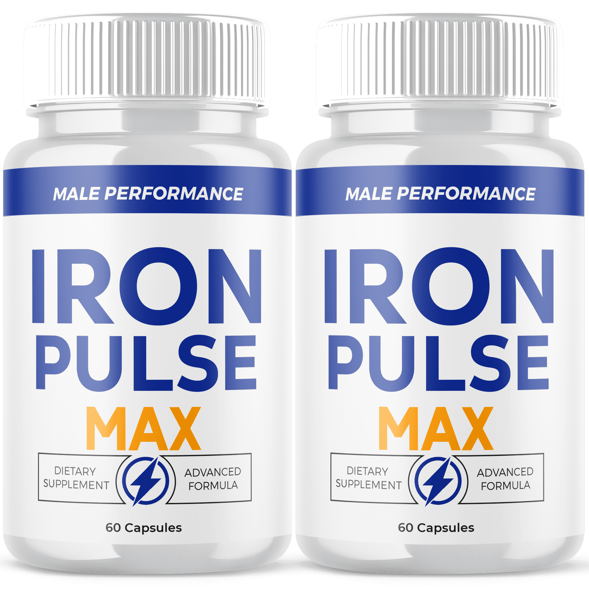 Iron Pulse Max Advanced Formula Pills All Natural Vitamin Supplement 120 Capsules - Walmart.com