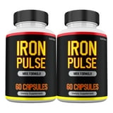 Iron Pulse Supplemement, High Potency Pills, All Natural Formula for ...