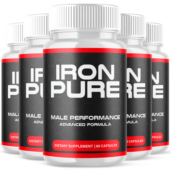 Iron Pure Advanced Formula Pills All Natural Vitamin Supplement ...