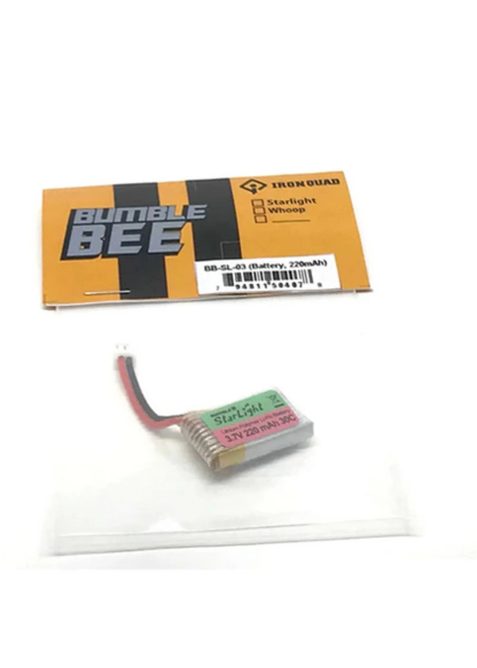 Iron Quad Iron Quad Bumblebee Starlight Battery 220mAh - Walmart.com
