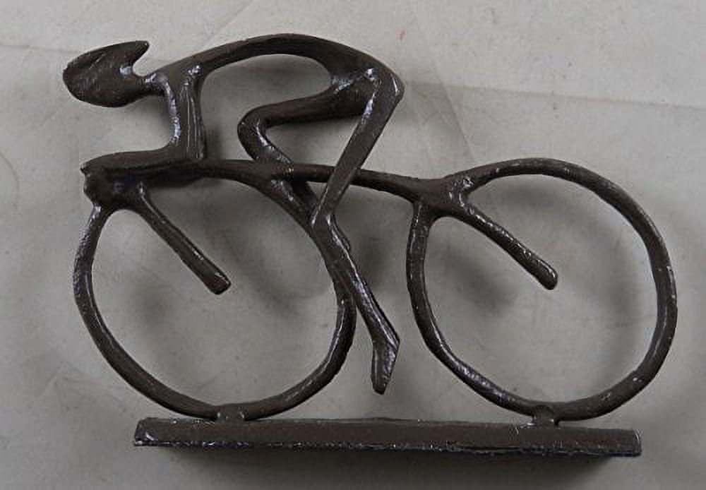 Iron Racing Cyclist Tabletop Bike Decor - Walmart.com