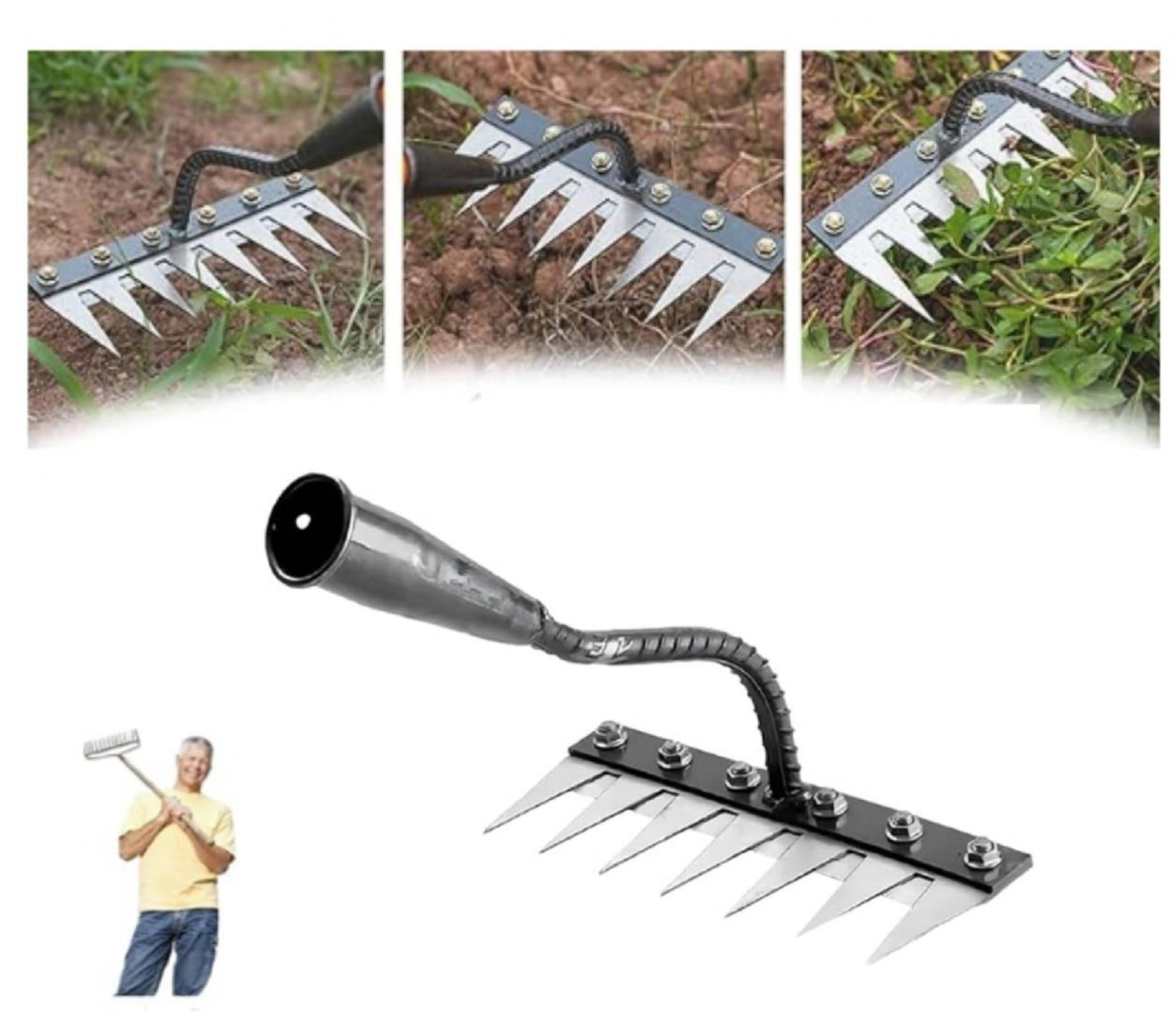 Iron Rake 2.0 - Gardinea Iron Rake for Gardening and Weeding, Ironrake ...
