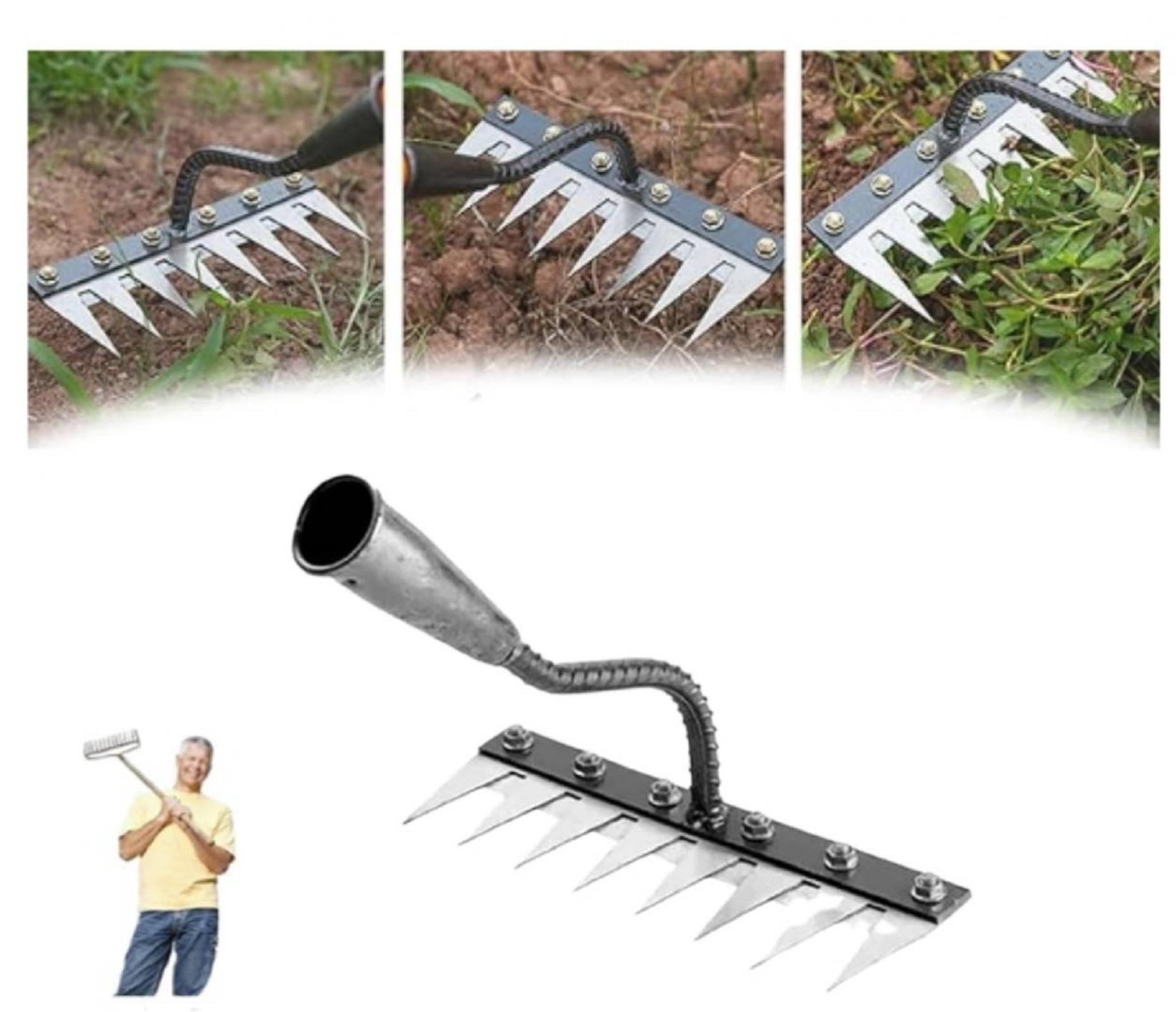 Iron Rake 2.0 - Gardinea Iron Rake for Gardening and Weeding, Ironrake ...