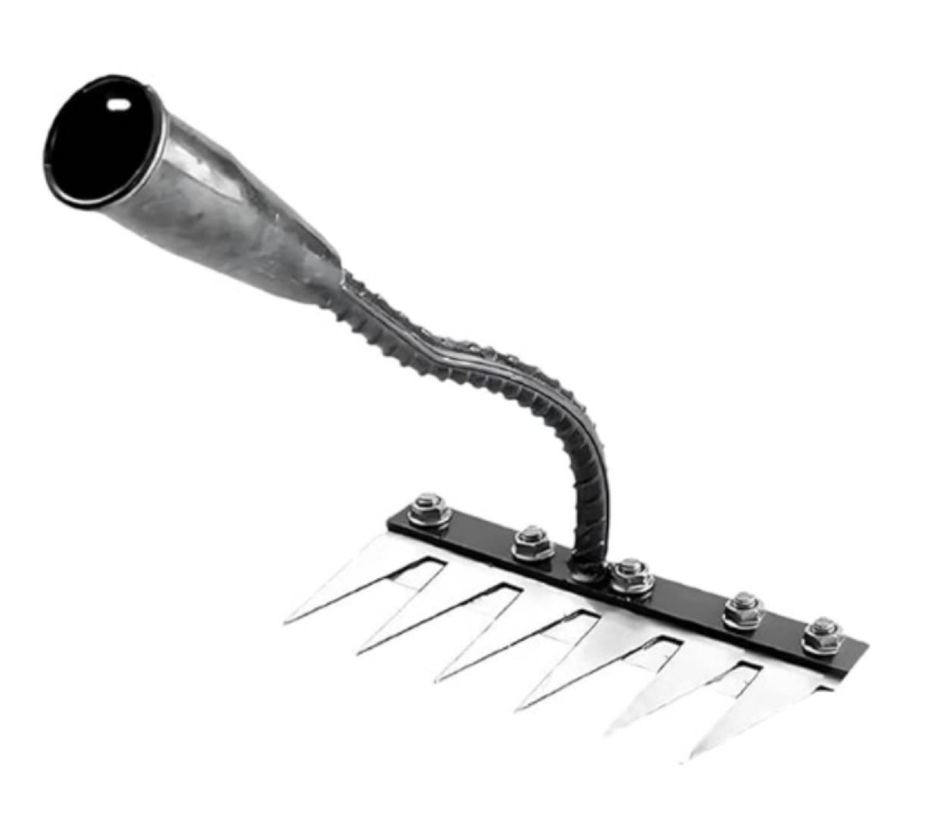 Iron Rake for Gardening and Weeding, Ironrake the Heavy Duty Iron ...