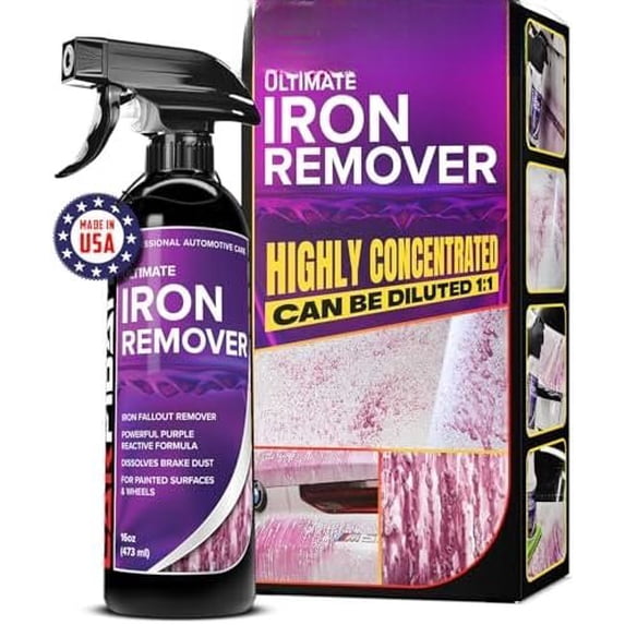 Iron Remover Detailing - Iron Decon , Pulls Out Dust, Rust & Fallout ...