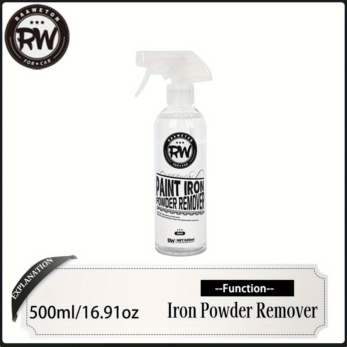 Iron Remover for Car Paint - Advanced Formula for Safe And Effective ...