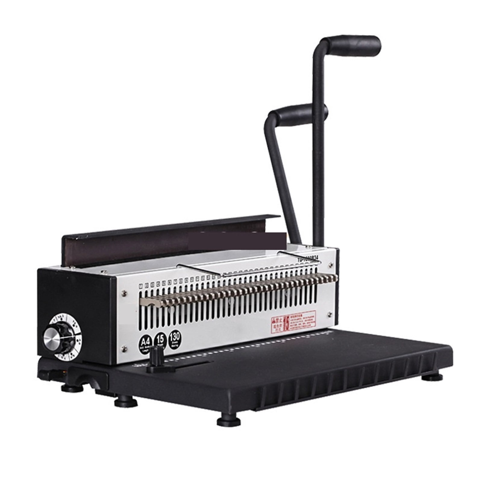 Iron Ring Binding Machine Manual 8-inch A5 Calendar Hanging Punching ...