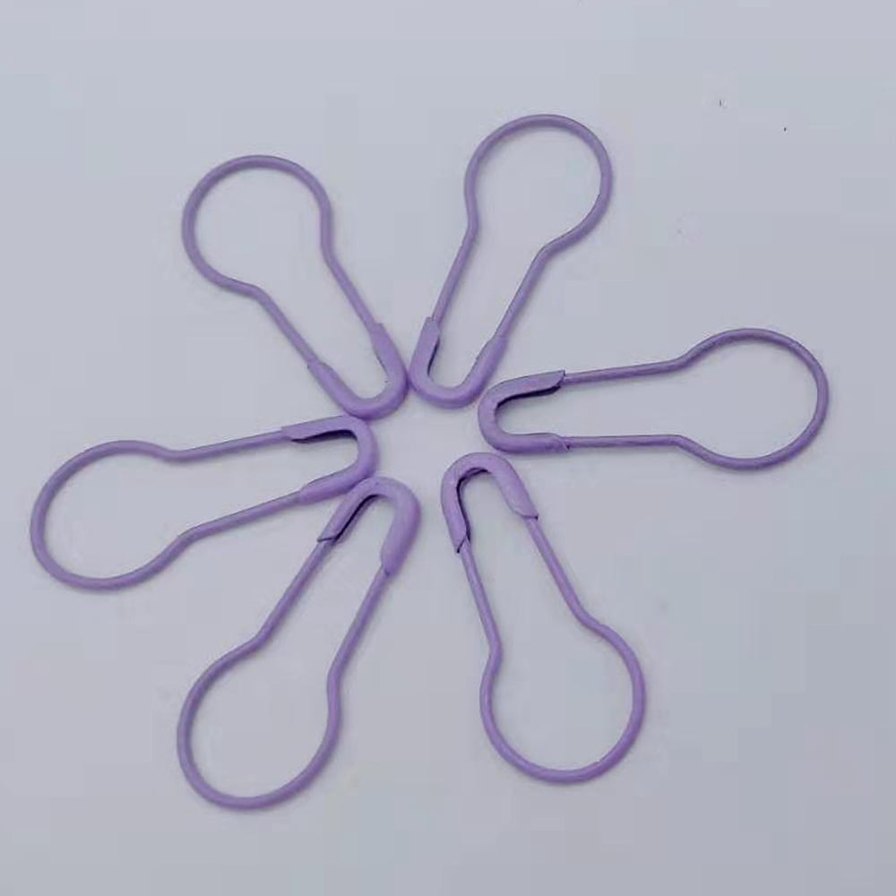 Iron Safety Pins Calabash/Gourd Pin Bulb Pin Sewing Tool Lilac 22x10x1 ...