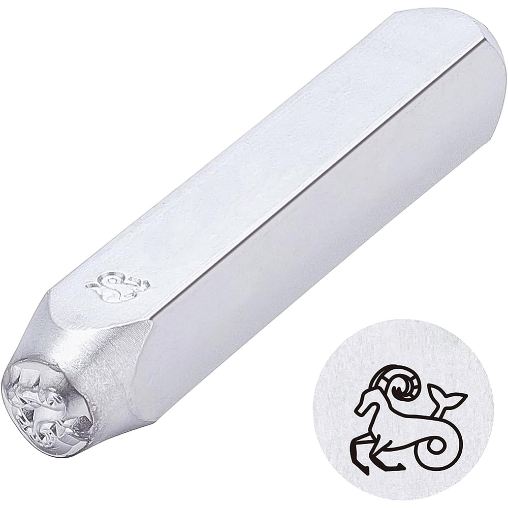 Iron Seal Stamps Stamping Tools for Leather Craft 12 Constellations ...