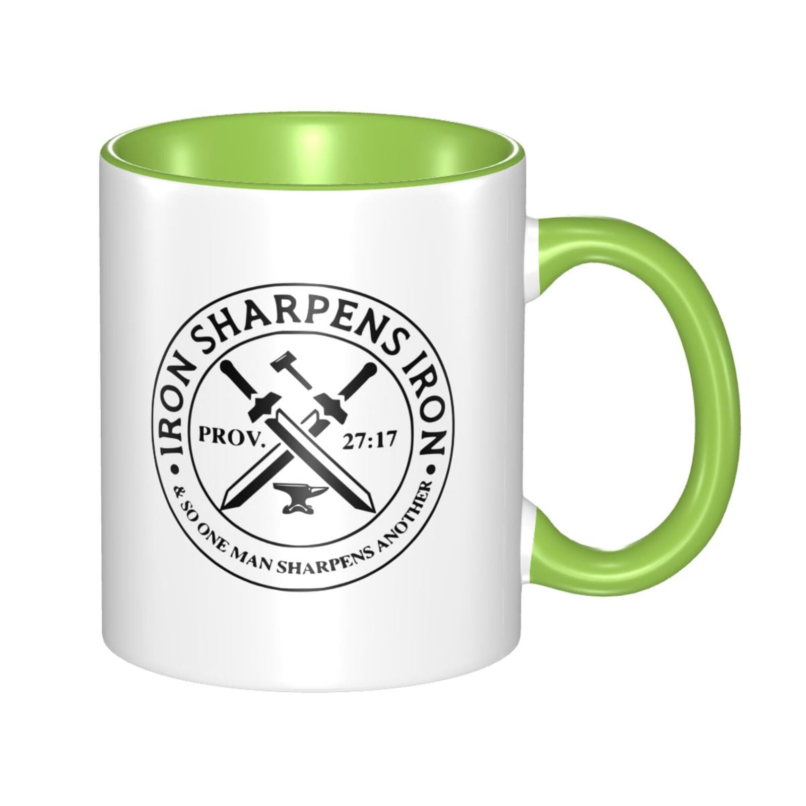 Iron Sharpens Ironis Classic Coffee Mugs Stylish Ceramic Cup with ...