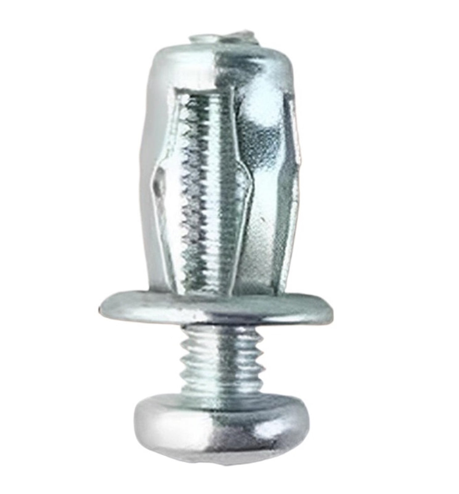 Iron Sheet Screw Nut Anchors Bolts 4x25mm - Walmart.com