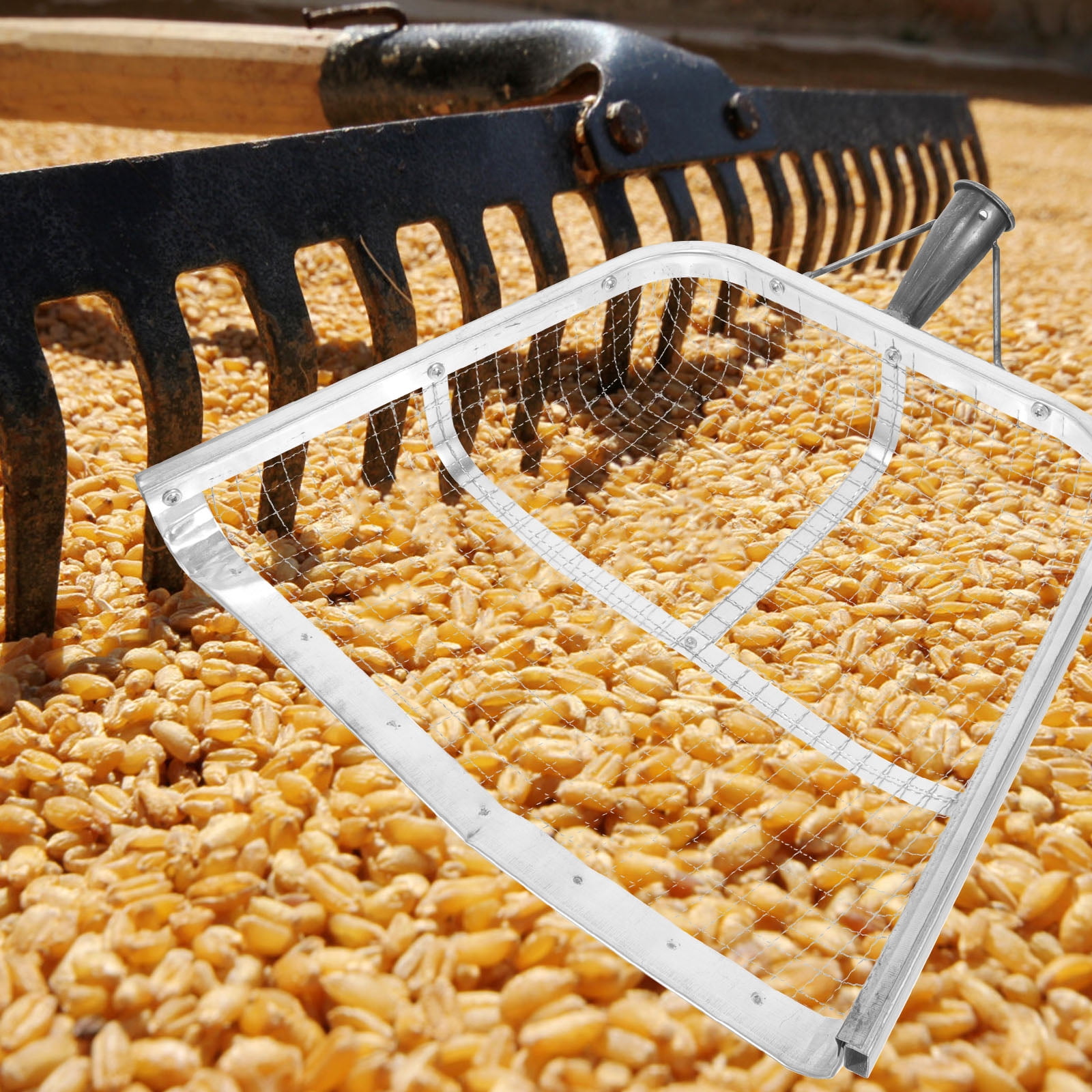 Iron Sieve Shovel Corn Sieve Shovel Large Collect Corn Shovel Multi ...