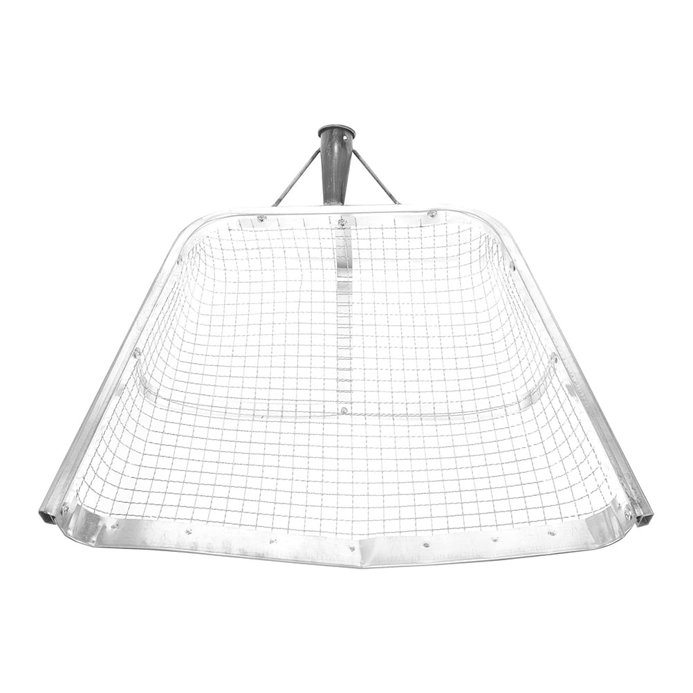 Iron Sieve for Sifting Soil Dustpan Practical Metal Spade Corn Shovel ...