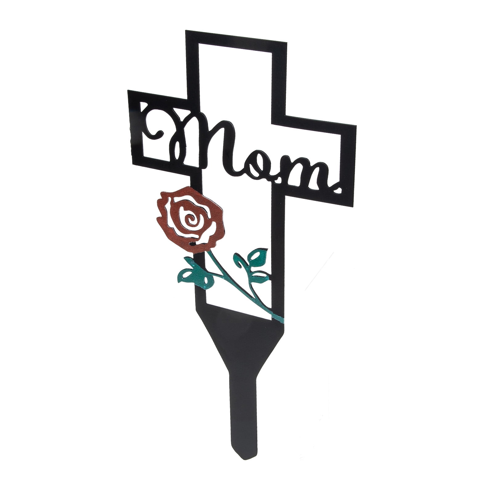 Iron Souvenir Cemetery Stake Yard Inserted Sign Practical Cemetery Yard ...