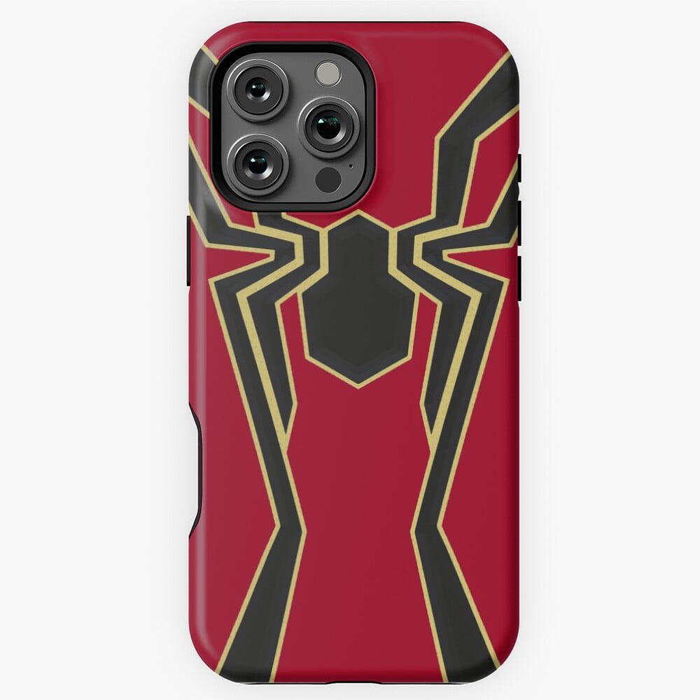 Iron Spidey Symbol Phone Case for iPhone 16 15 14 13 12 11 Pro Max ...