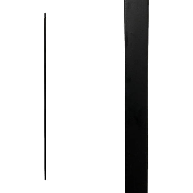 Iron Stair Balusters 1/2" Square x 44" Long, Classic, Hollow, Black ...