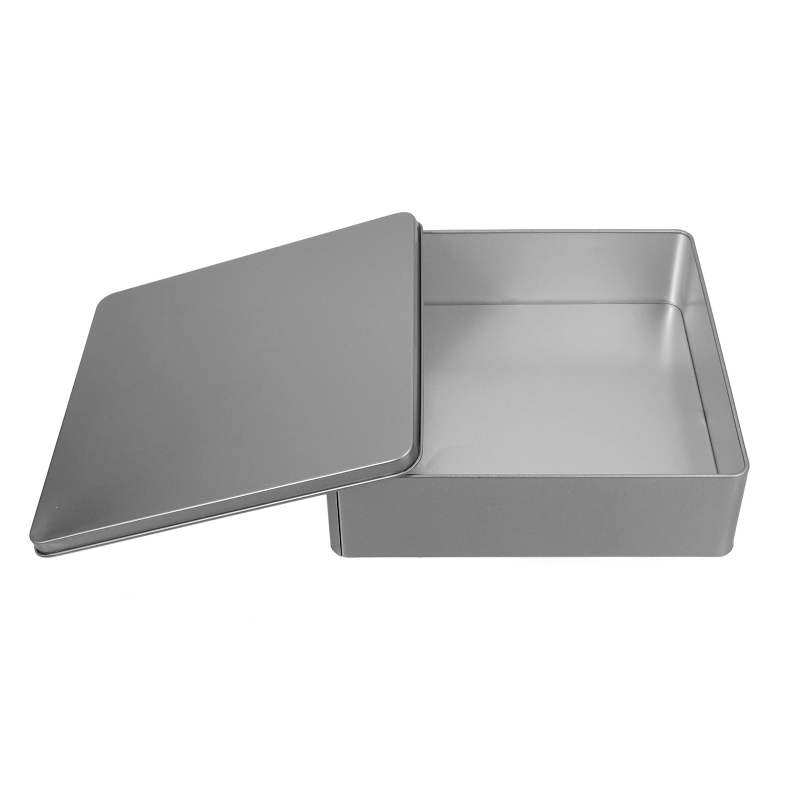 Iron Storage Box Food Containers with Lids Empty Cans Cake Tin Empty ...