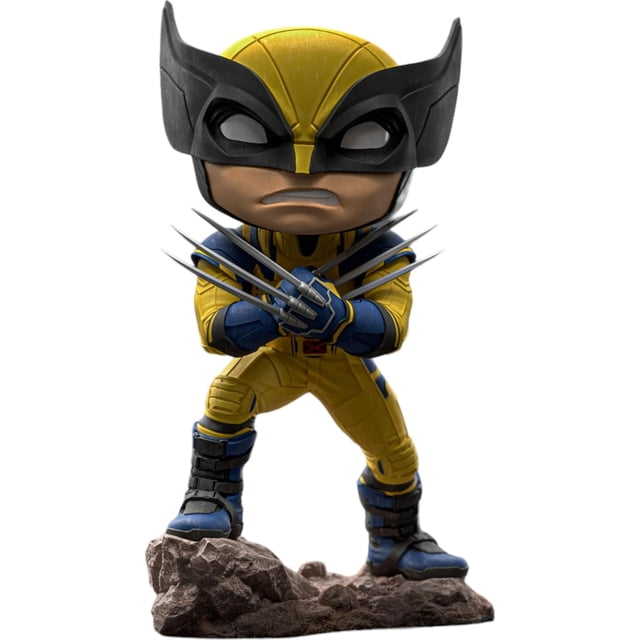 Iron Studios Deadpool & Wolverine: Wolverine Mini Co Collectible Vinyl ...