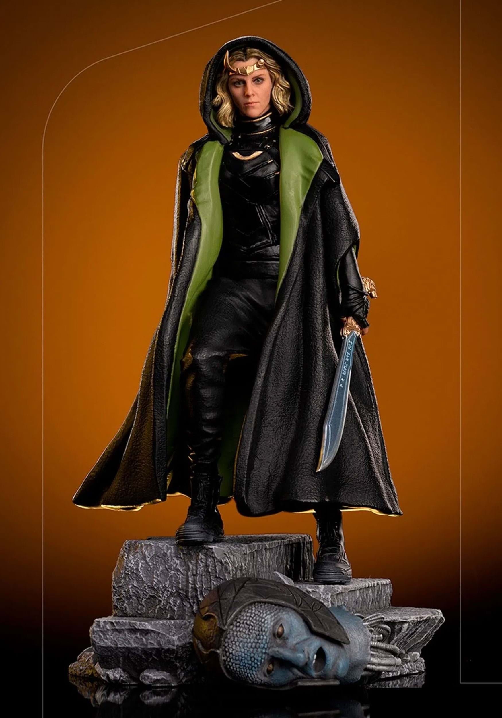 Iron Studios Loki 1/10 Art Scale Sylvie Loki Variant Statue 21 cm ...