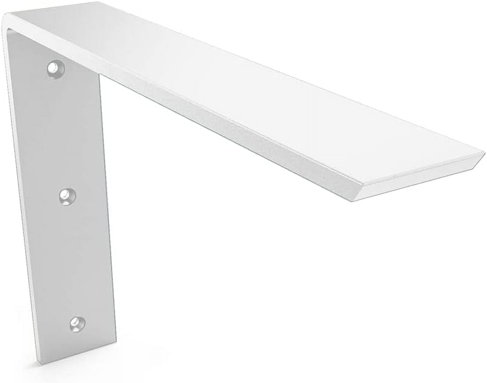 Iron Supports Front Mount L Bracket - Heavy Duty Steel Countertop ...