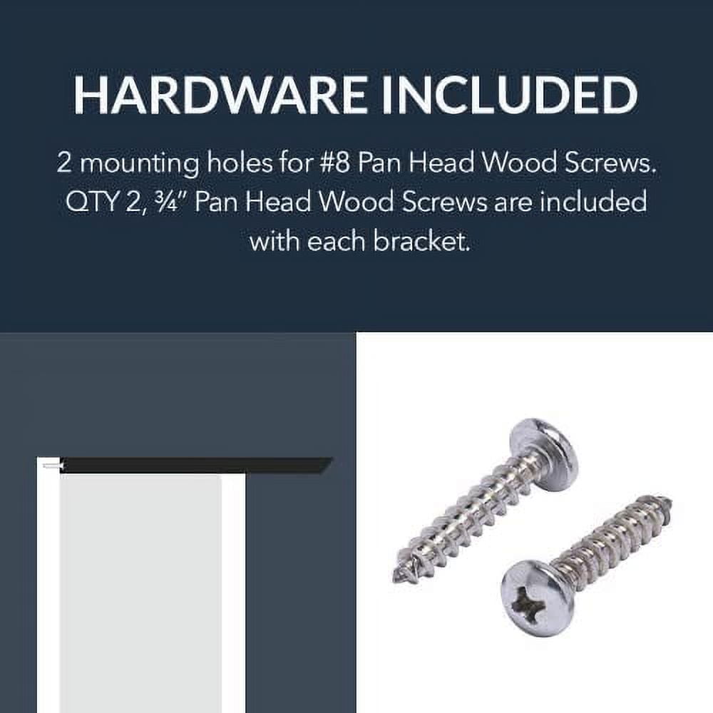 Iron Supports Hidden Island Countertop Support Bracket - Heavy Duty ...