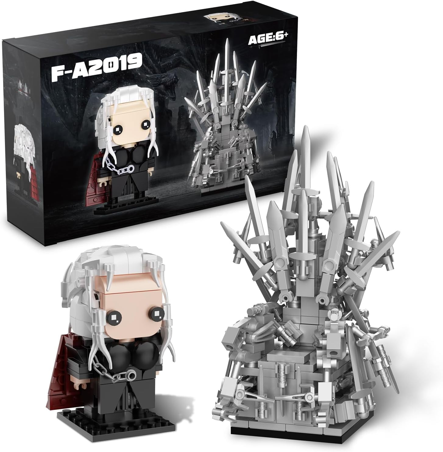 Iron Thrones Building Set Compatible with Lego, Queen Targaryen Action ...