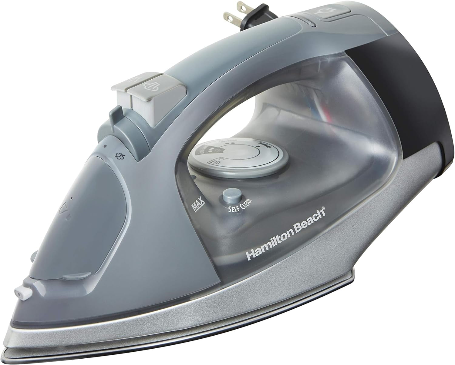 Iron & Vertical Steamer With Stainless Steel Soleplate, 1500 Watts ...