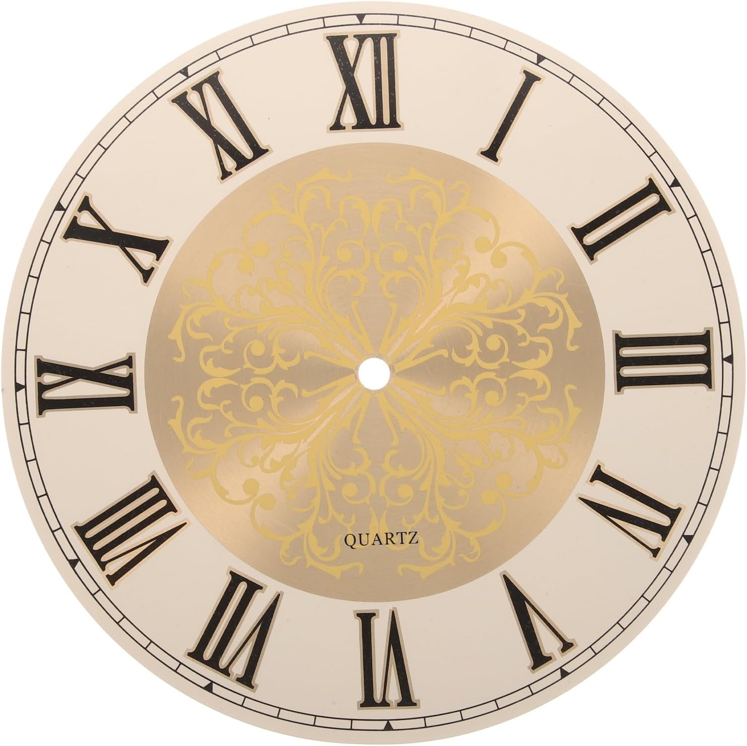 Iron Wall Clock Face for DIY Wall Clock Panel 9.6 Inch Round Clock Dial ...