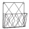 Spectrum Diversified Scroll Magazine Rack, Wall Mount, Black - Walmart.com